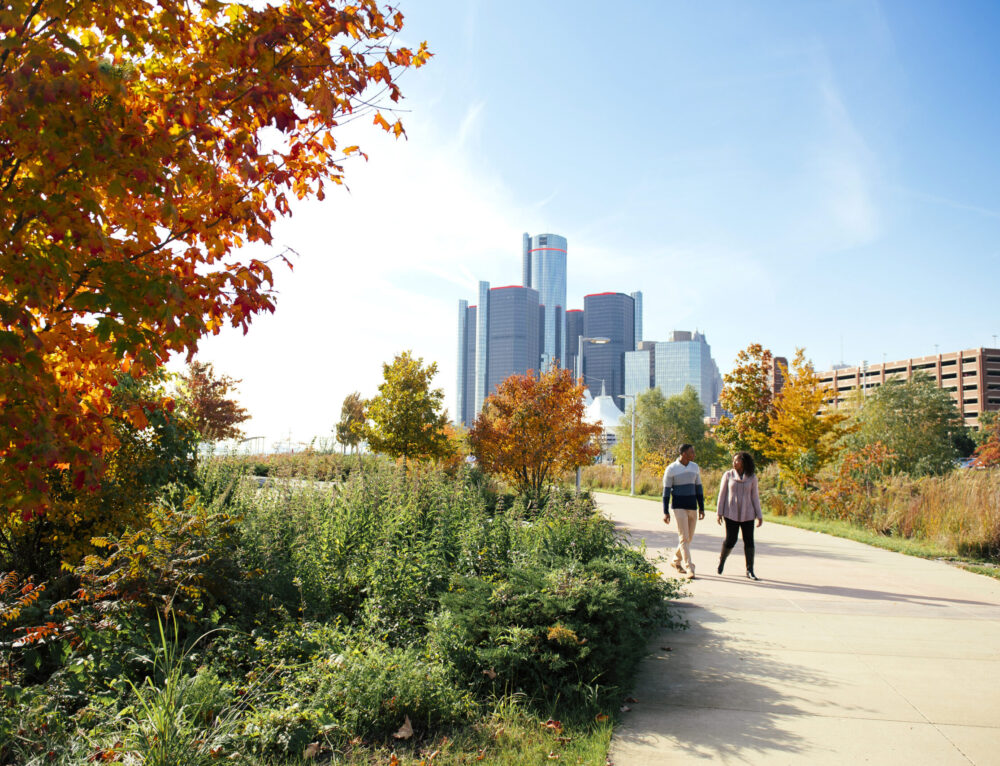 Simple Parking For Your Visit to Campus Martius This Winter